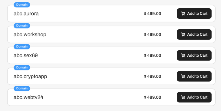 The Best 3 Letter Domains to Acquire on Freename